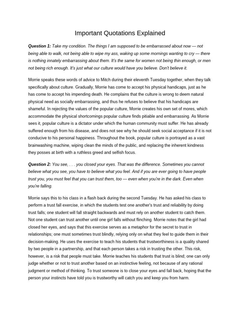 Important Questions | PDF