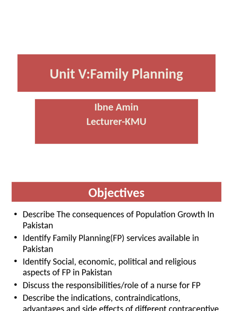 Family Planing | PDF