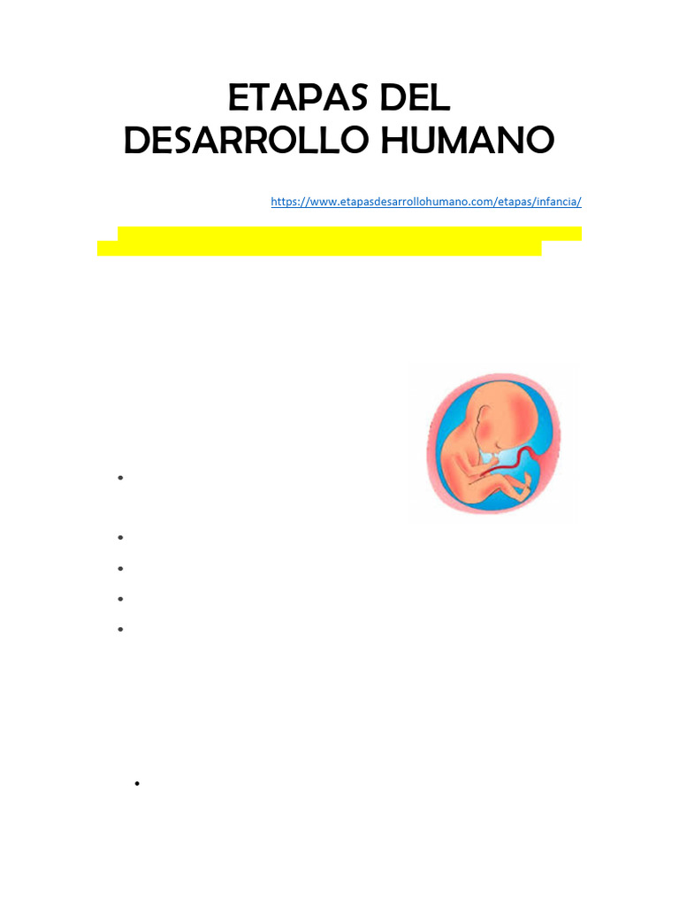 Etapas Del Desarrollo Motriz | PDF