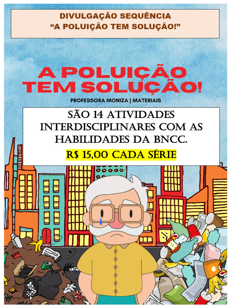 Poluição Tem Solução - Prof Moniza Materiais | PDF