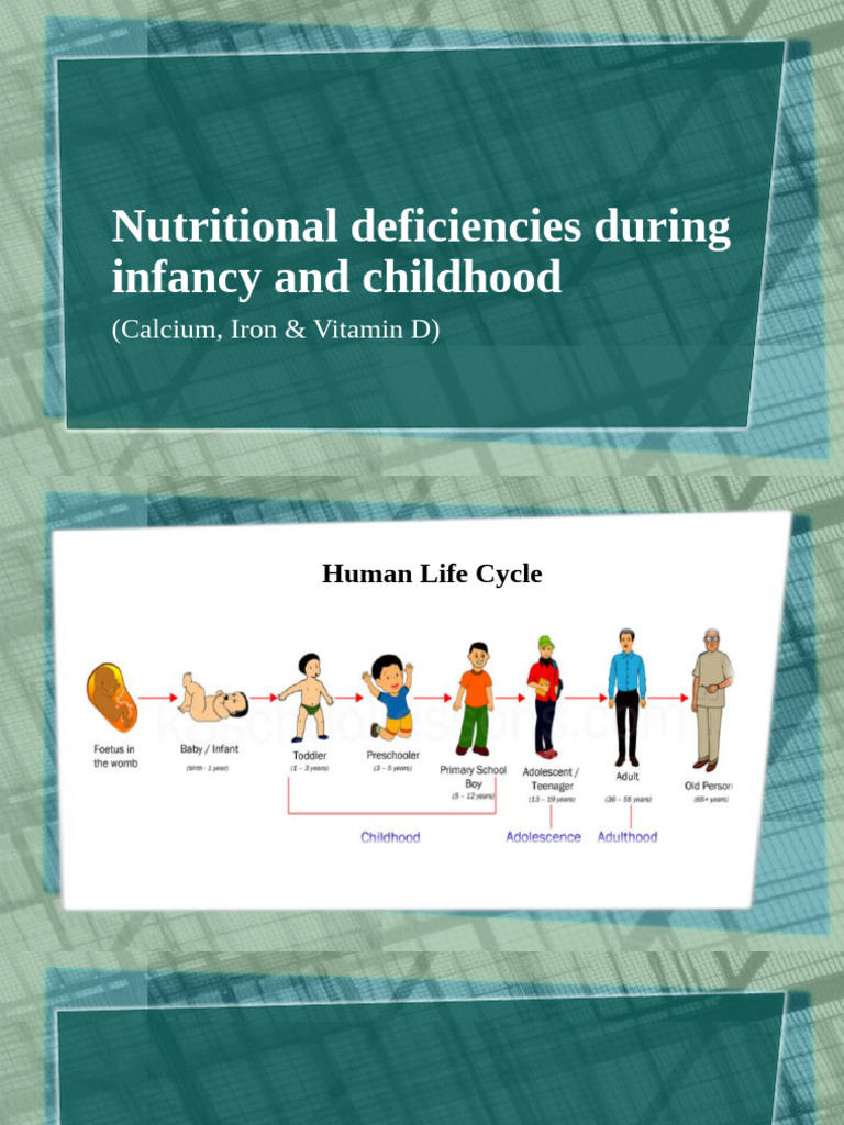 Childhood and Infancy Nutrition | PDF
