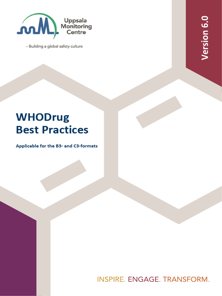 Whodrug Best Practices Vers 6 Revised Final | PDF