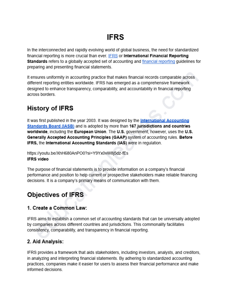 Ifrs PDF | PDF