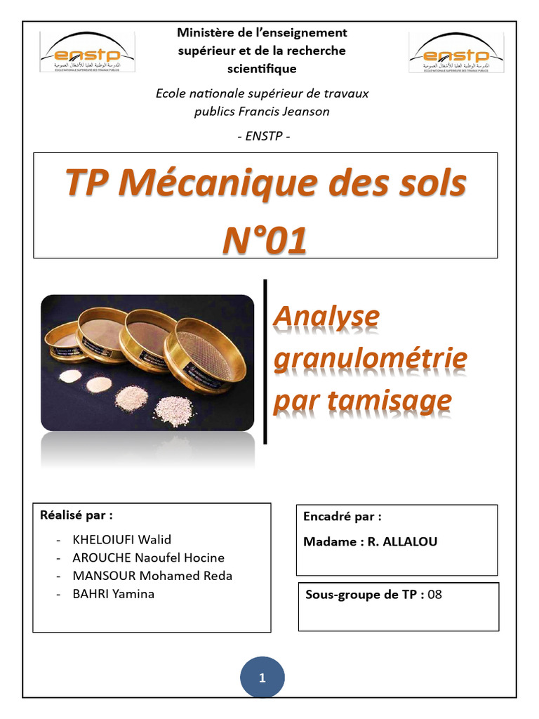 TP N°1 MDS S1 | PDF
