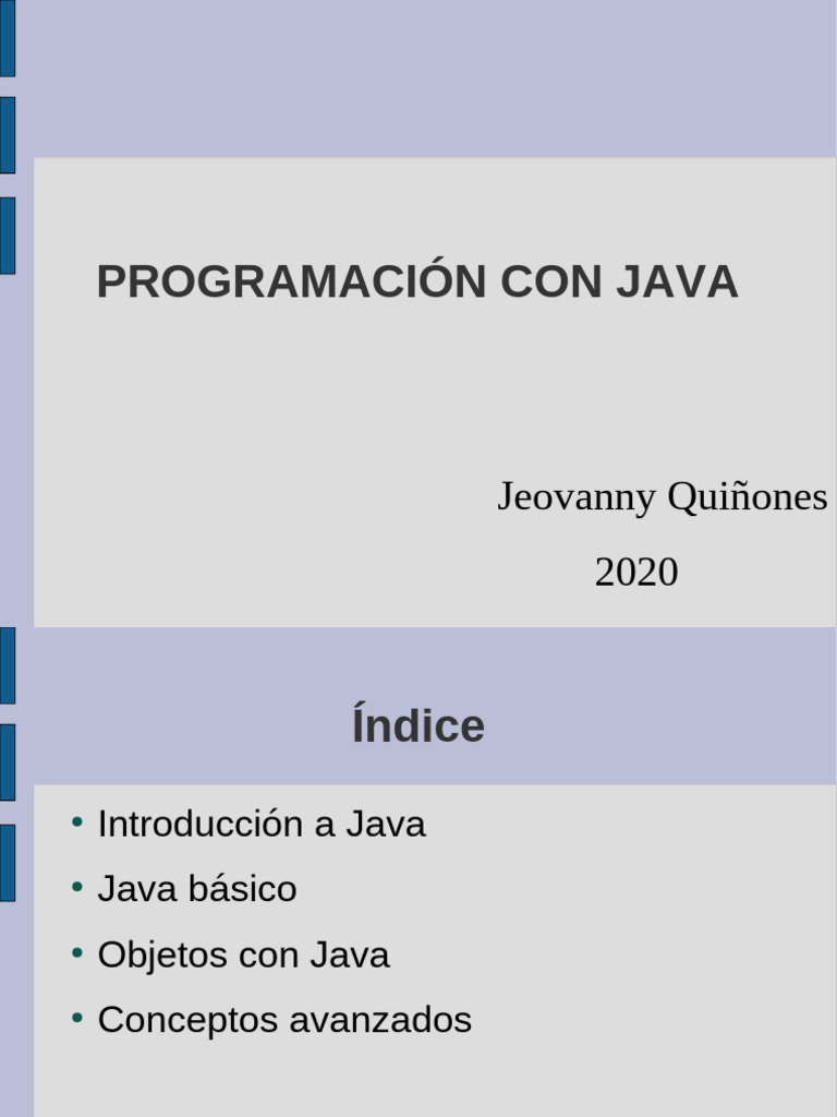 Programaciã N Con Java | PDF