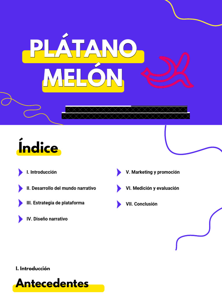 PlÃ¡tano Melon - Grupo 10pdf. | PDF