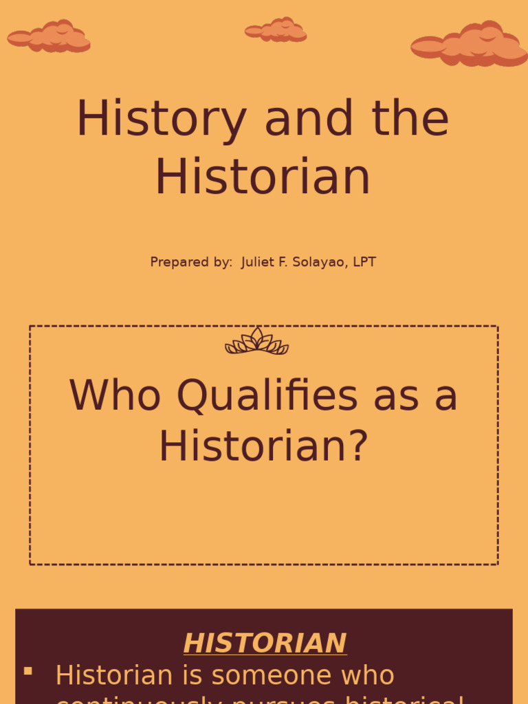 Lesson 2 History Historian | PDF