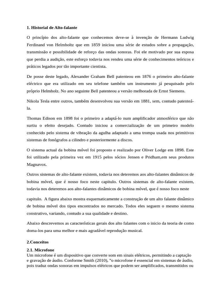 Microfone Raul | PDF