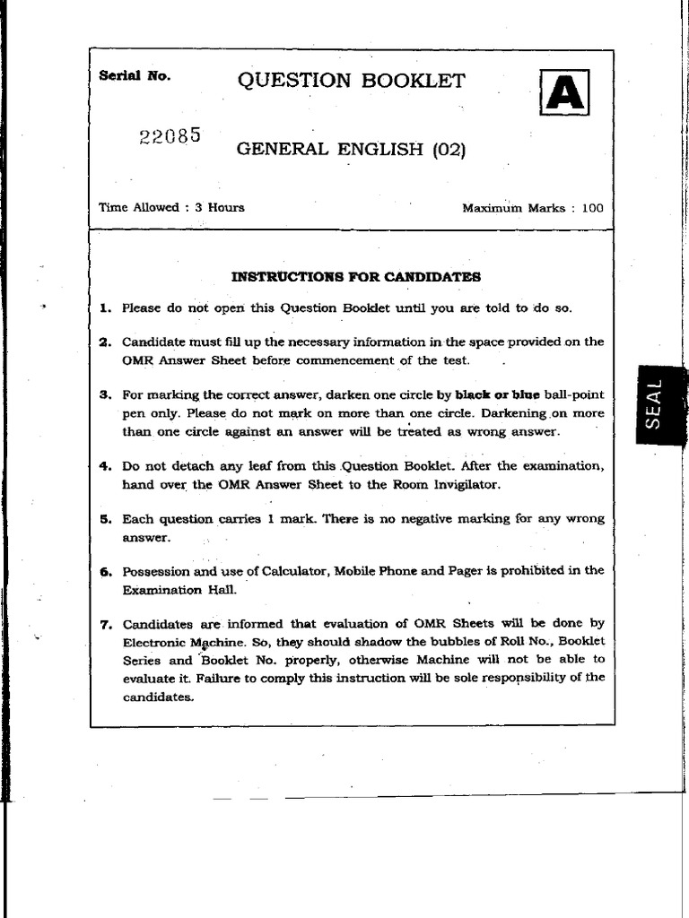 General-English-Papers | PDF