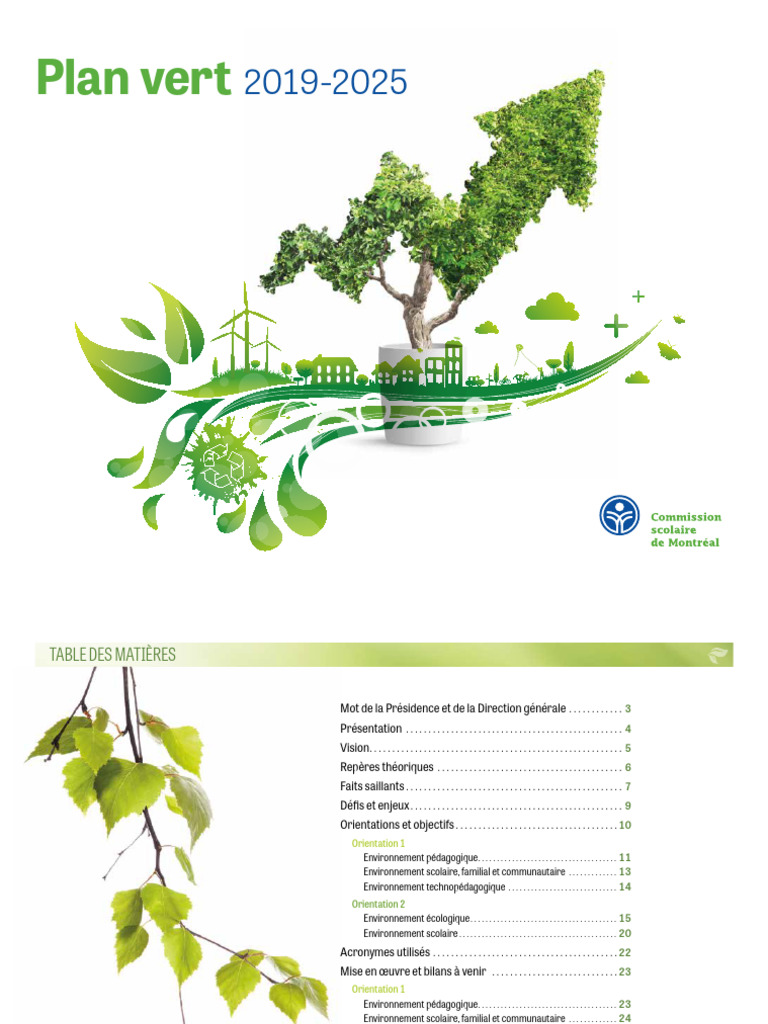 Plan-vert-2019-2025 | PDF