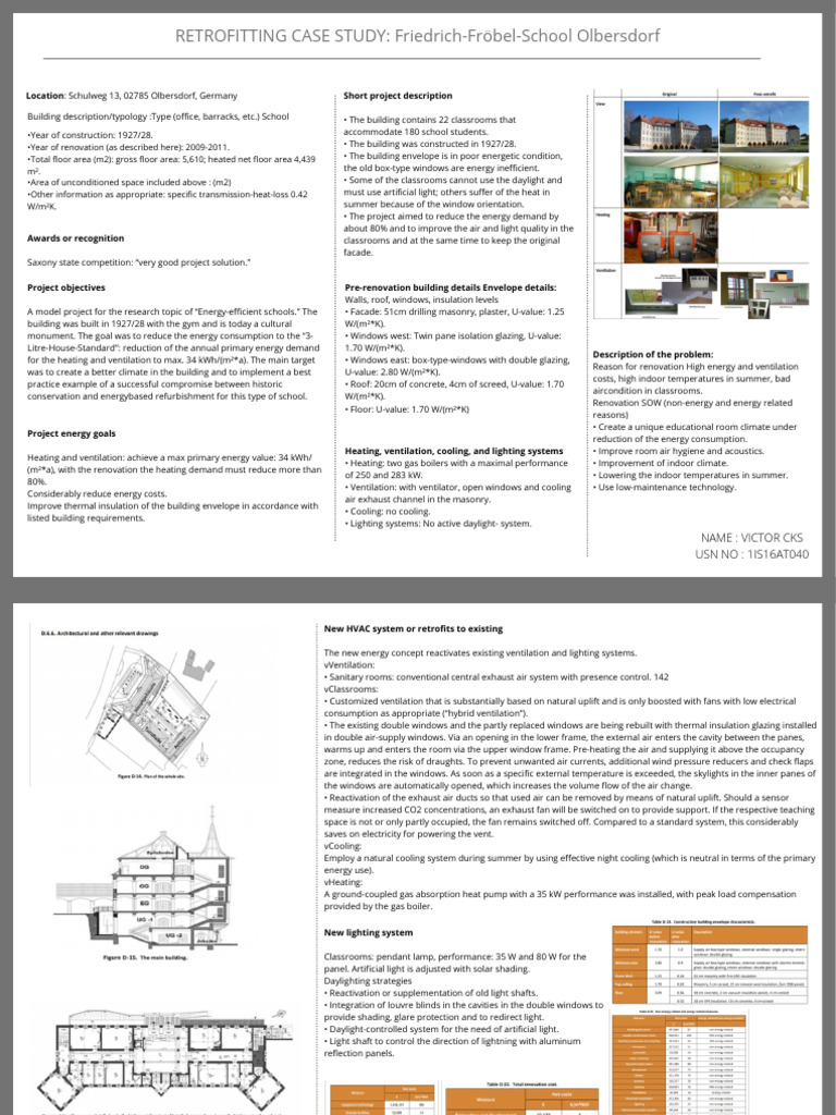 Retrofitting Casestudy | PDF