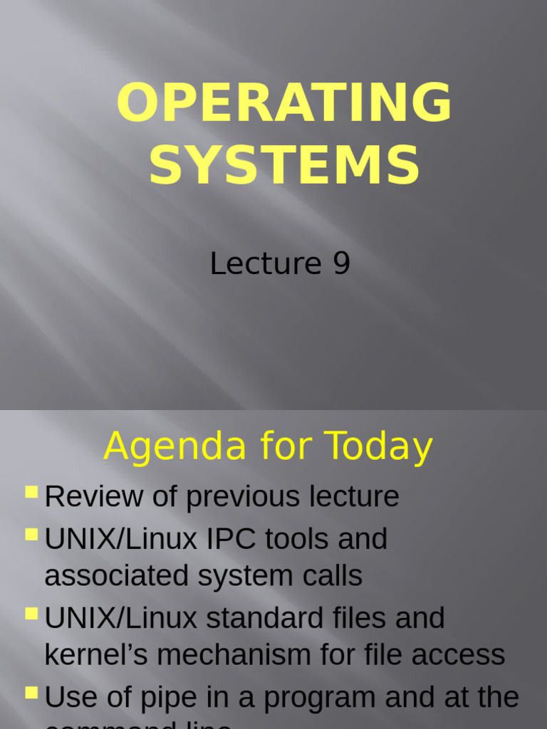 Operating Systems 09 | PDF