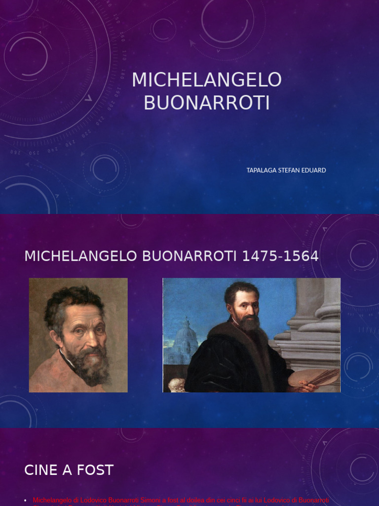 Michelangelo Buonarroti | PDF
