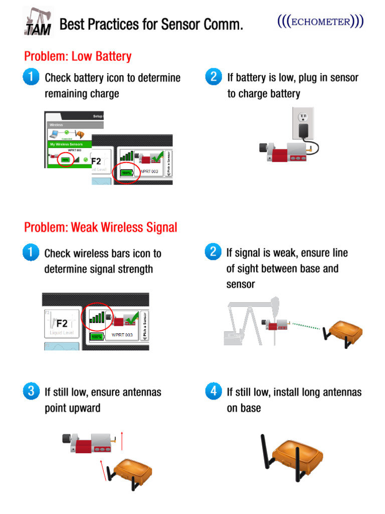 Best Practices for Sensor Comm | PDF