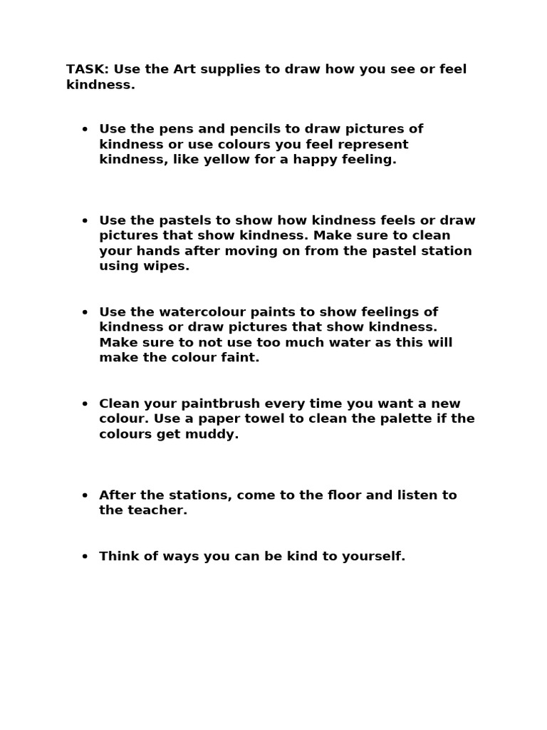 EAL Task, Art and Homework | PDF