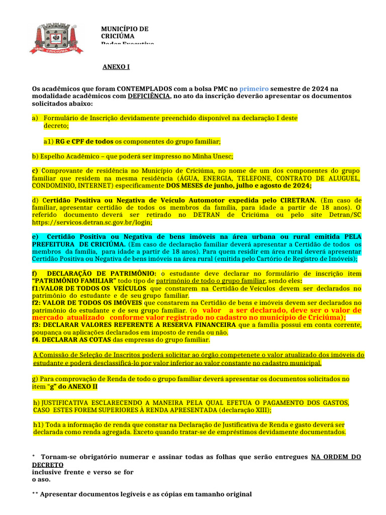O Valor A Ser Declarado, Deve Ser o Valor de Mercado Atualizado ...