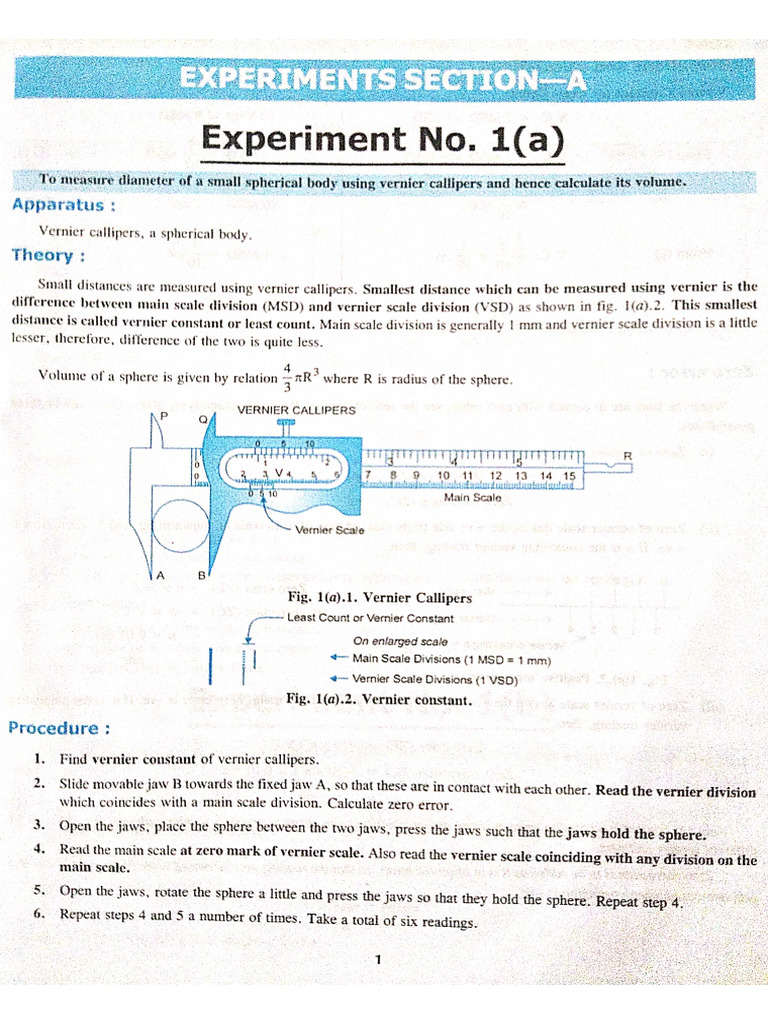Experiment 2 physics | PDF