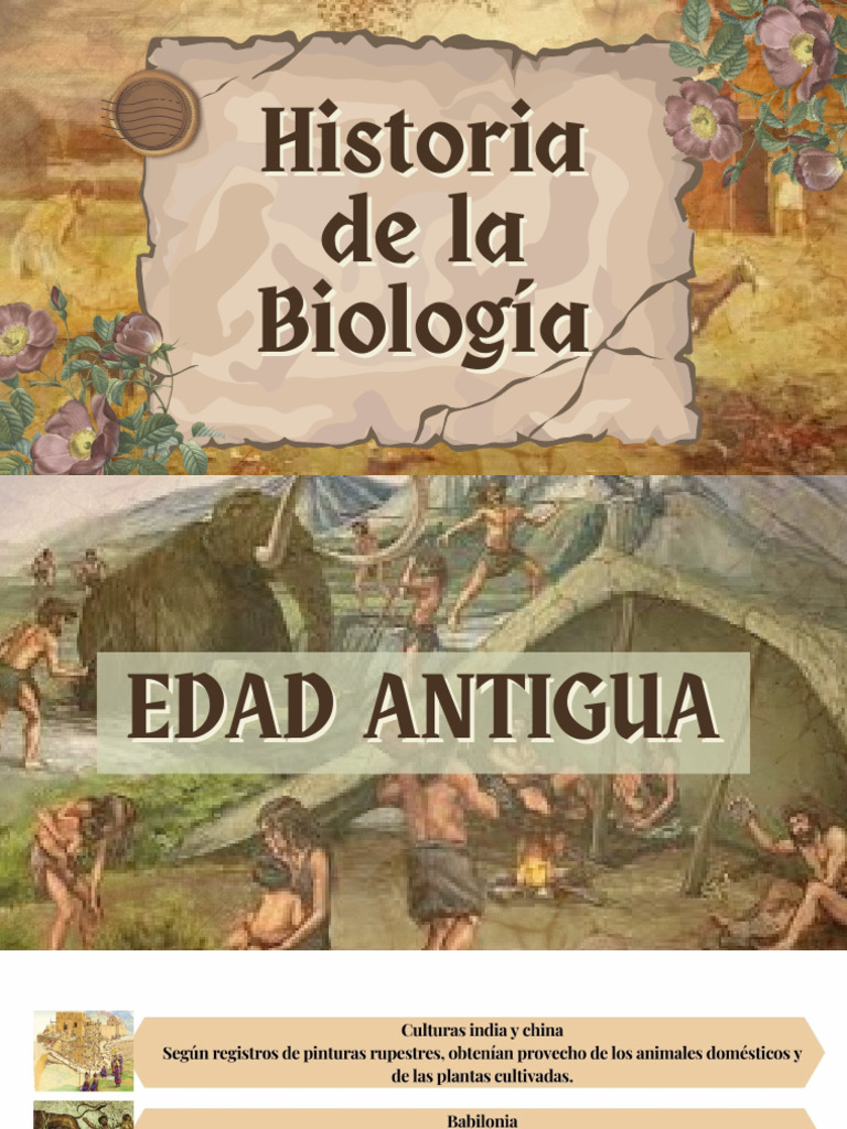 La Historia de La Biología | PDF