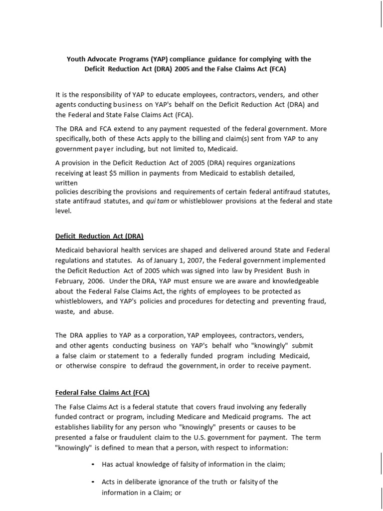 CCBH FCRA Acknowledgement | PDF