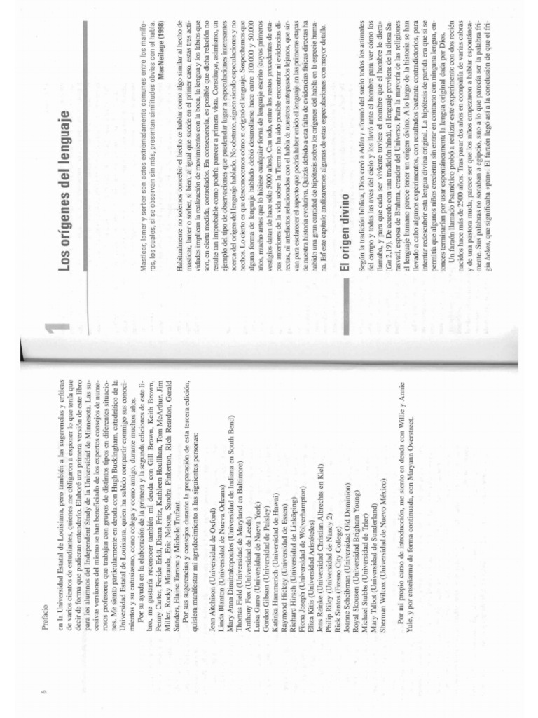 El Lenguaje - Yule - Cap 1 y 2 | PDF