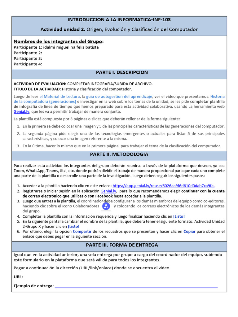 Unidad 2 Informatica | PDF