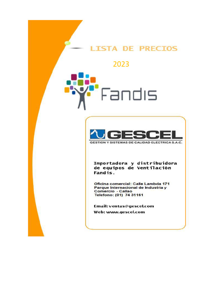 Fandis 2023 | PDF