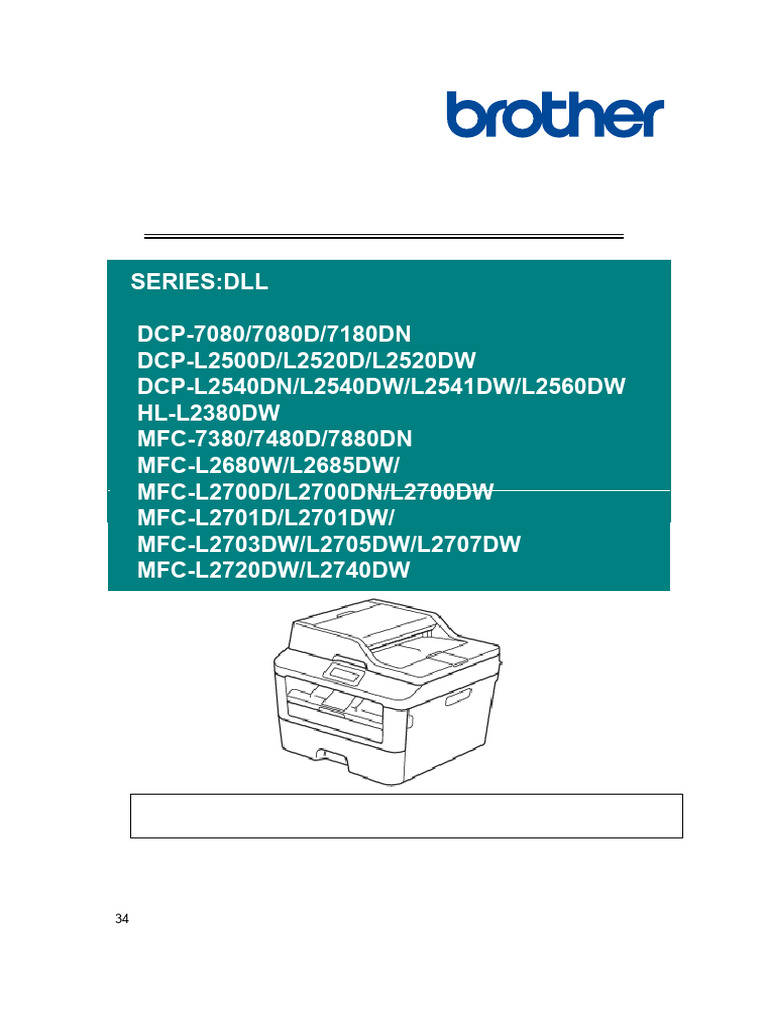 Partes DCP-L2540DN MFC-L2720DW | PDF
