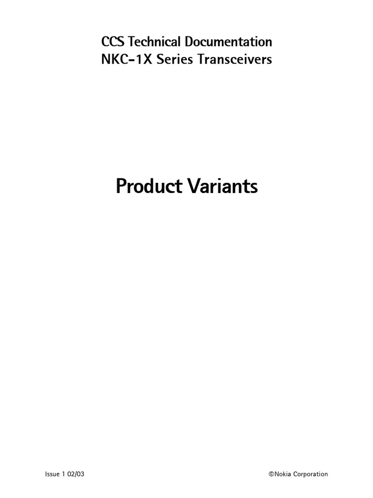 NOKIA 1220 NKC-1X 5s | PDF