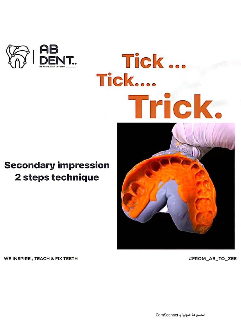 2 Steps Impression Technique | PDF