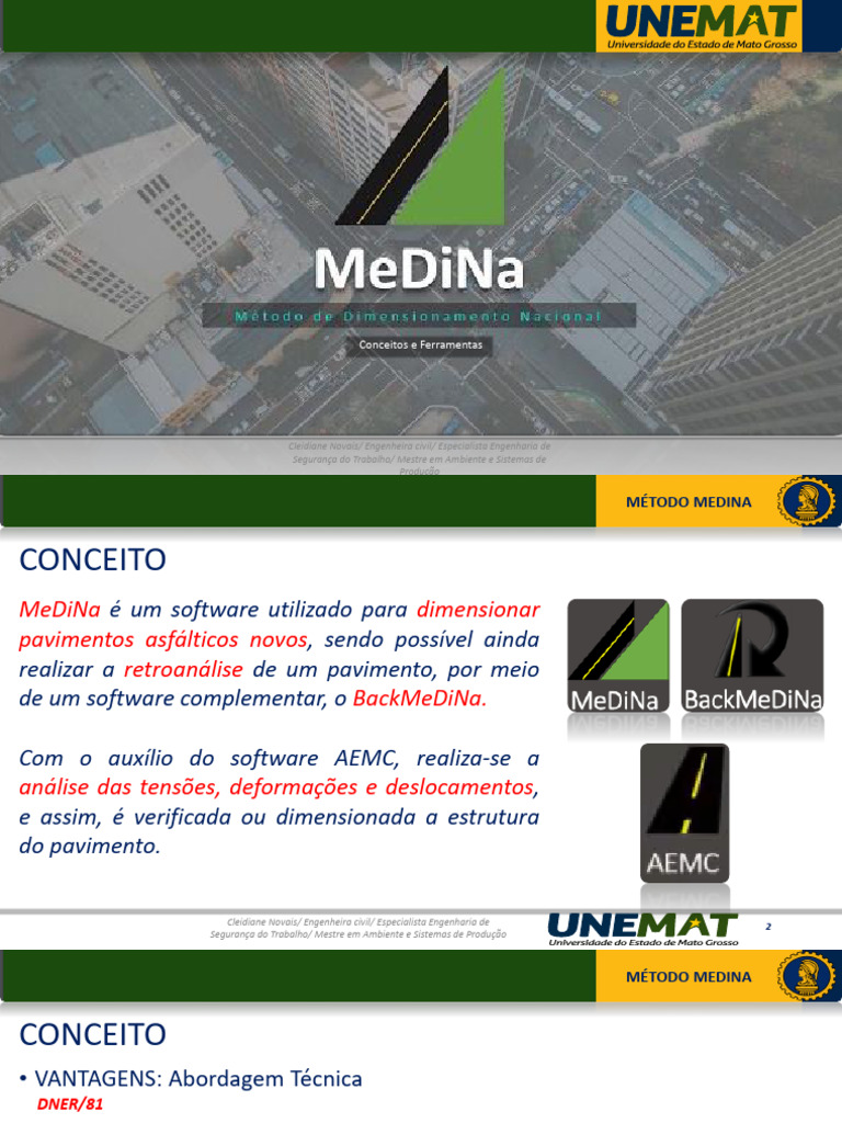 Aula 18 - Dimensionamento de Pavimento Flexvel Mtodo Medina | PDF