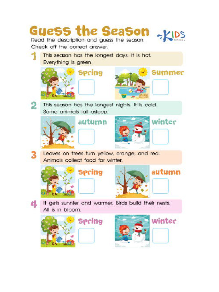 Seasons | PDF