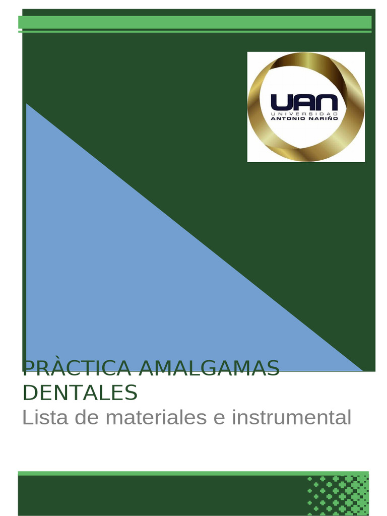 Pràctica Amalgamas Dentales - 1 | PDF