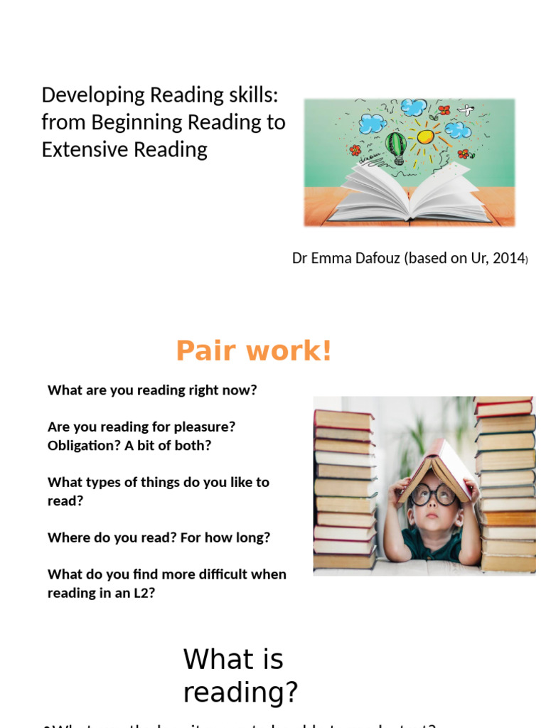 Developing Reading Skills | PDF
