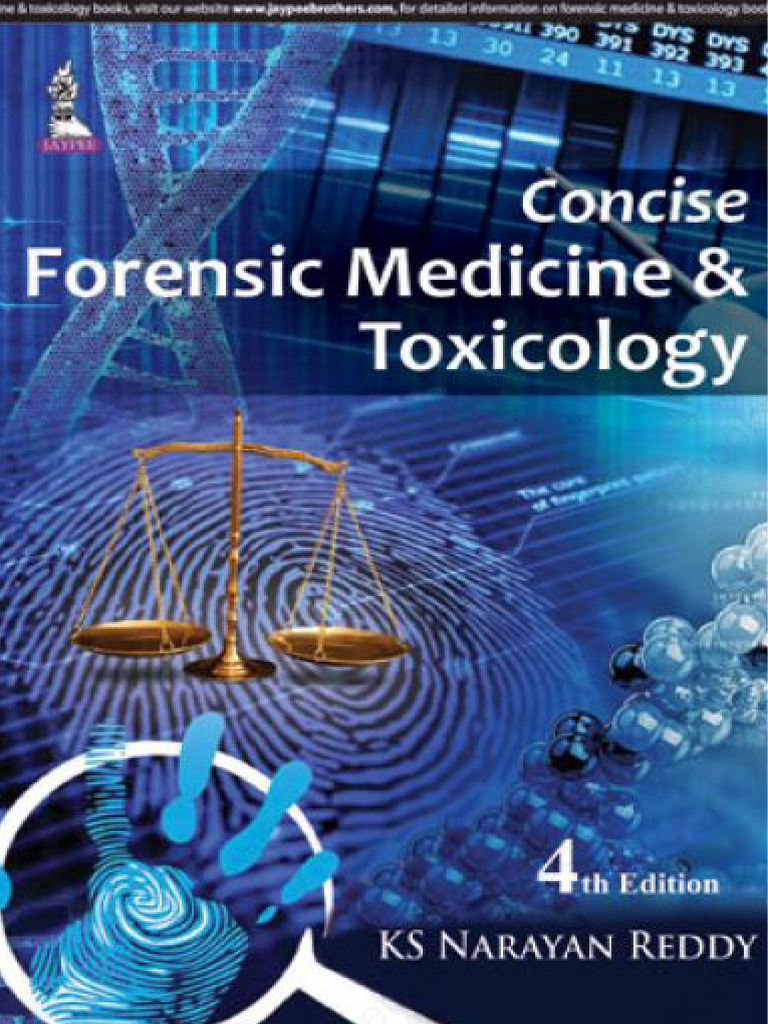 Concise Forensic Medicine and Toxicology Narayan Reddy | PDF