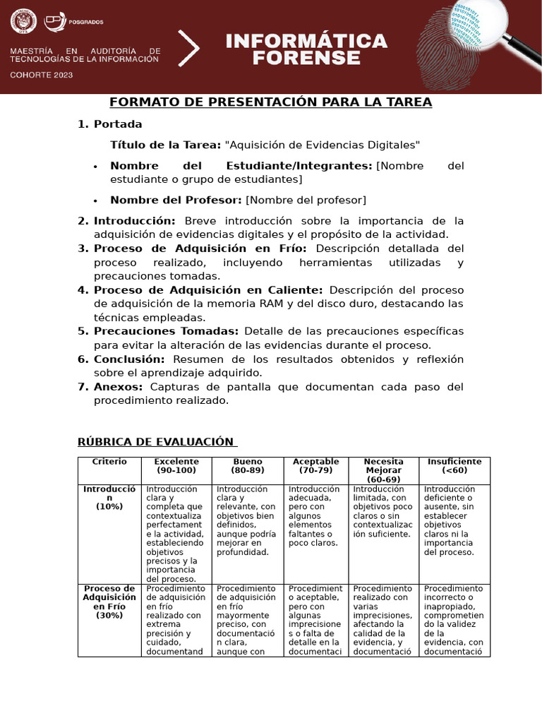 Formato - Taller 2 | PDF