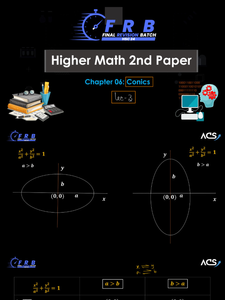 Conics Lec 3 (FRB 24) | PDF