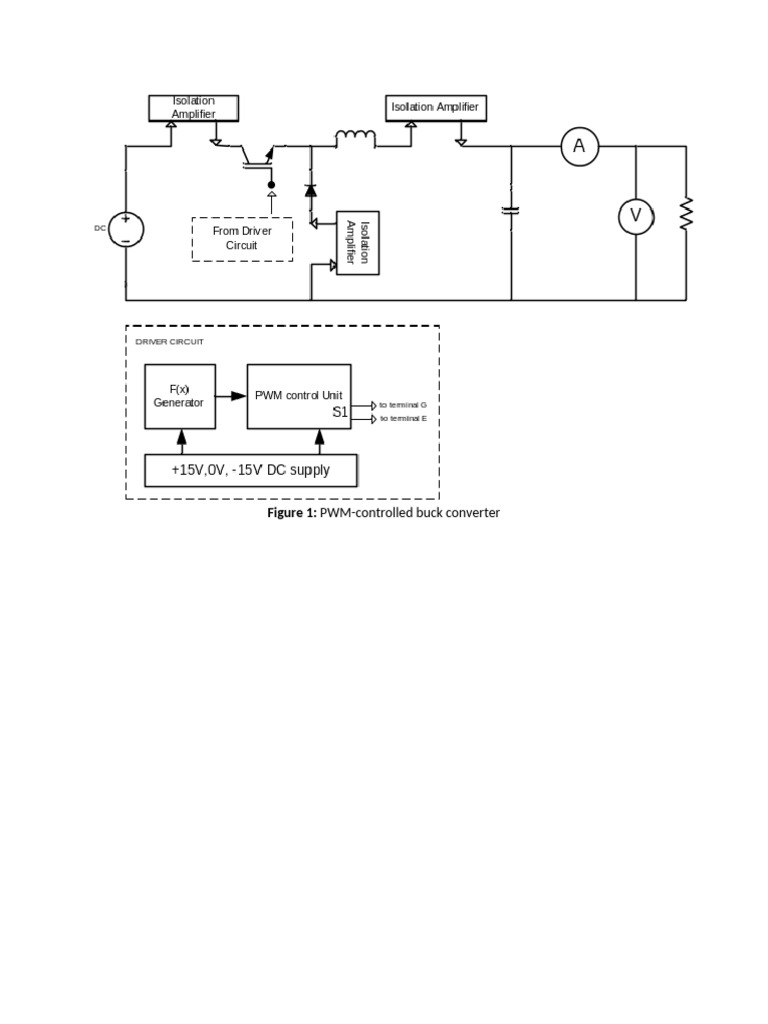 PWM Controlled Buck Converter | PDF