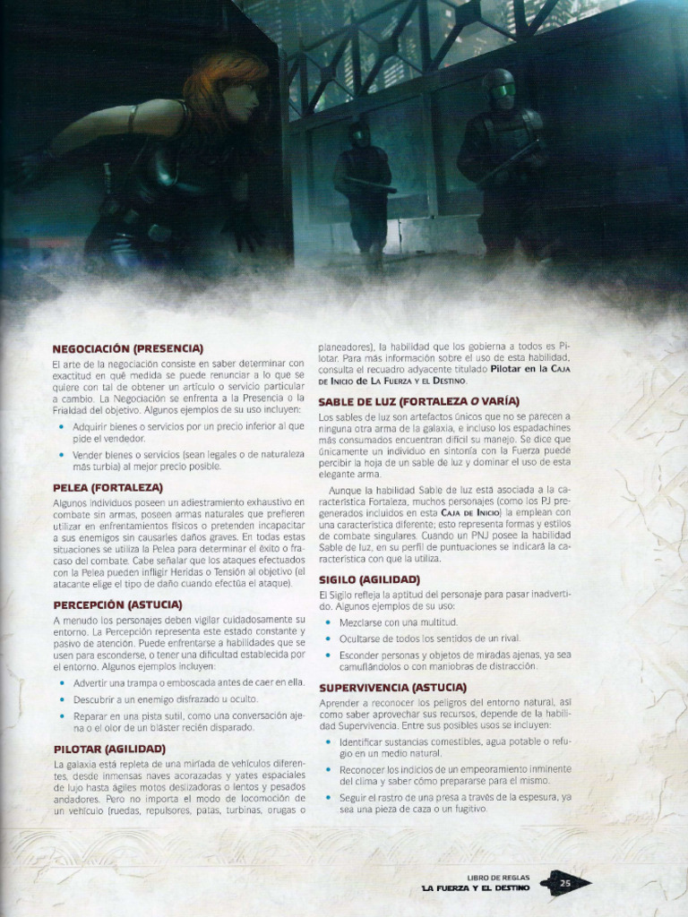 Caja - de - Inicio - La Fuerza y El Destino Libro de Reglas Caja de Inicio 26 | PDF