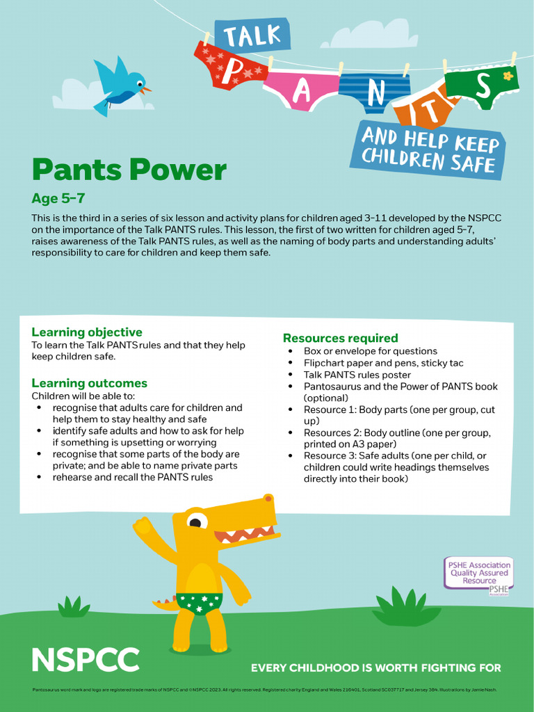 5 7 Lesson PANTS Power | PDF