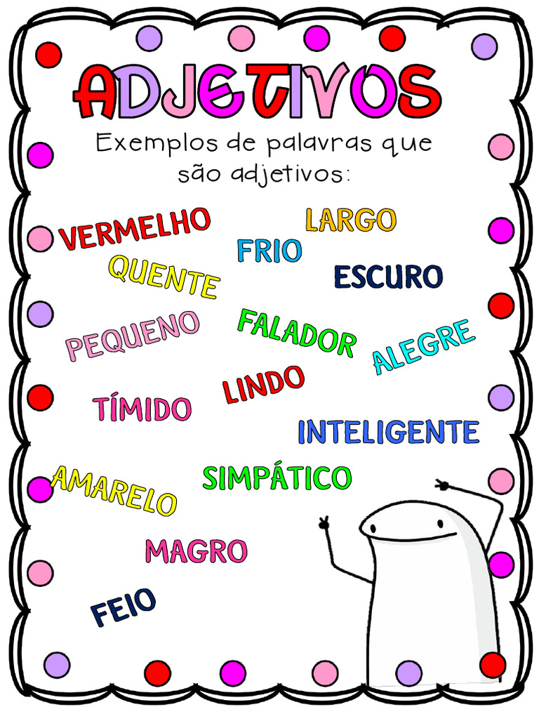 ATIVIDADES ADJETIVO 48dwho | PDF