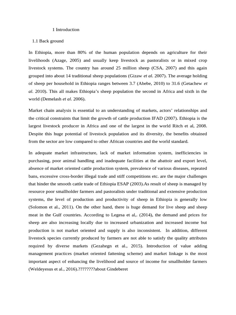 Sheep Proposal | PDF