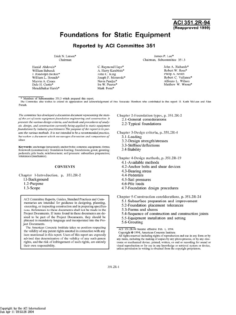 351.2R 94 (Stat Eqp Fon) | PDF