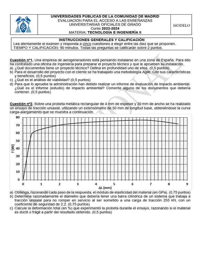 Mod Tecnologia e Ingenieria Ii | PDF