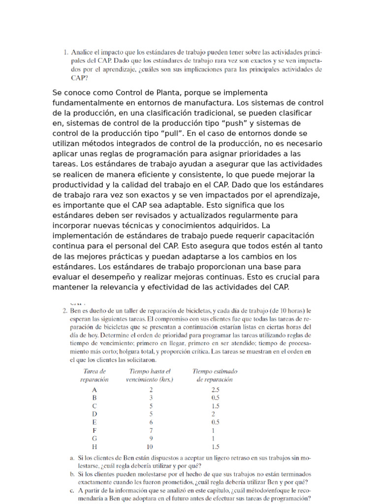 Tarea CAP | PDF
