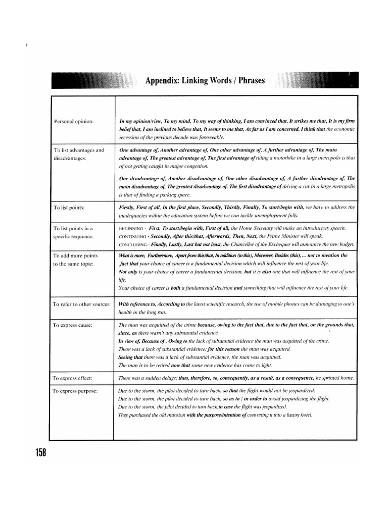 Linking Words | PDF