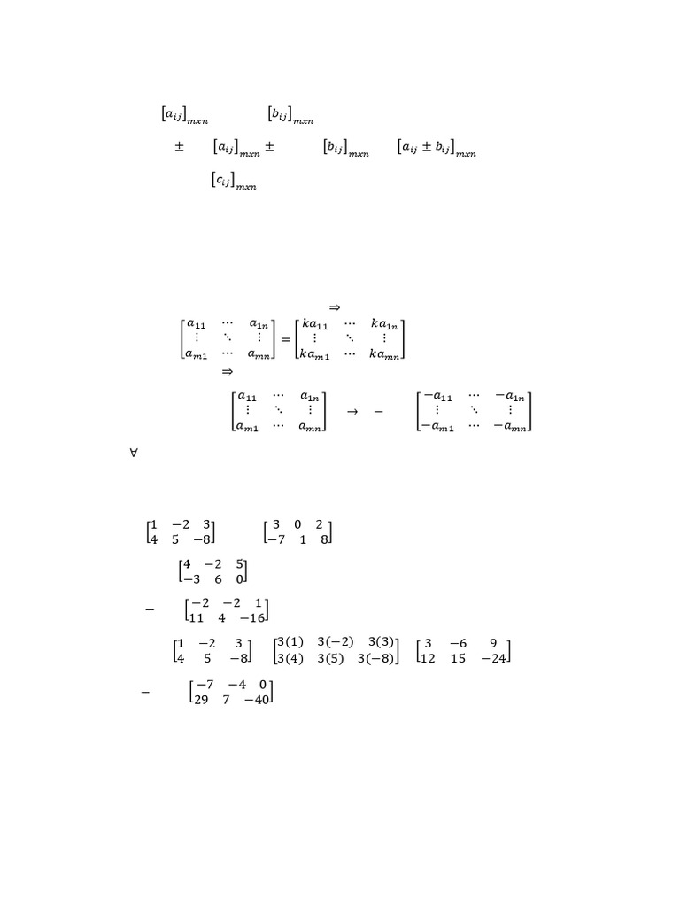 Sesion 2 Algebra de Matrices | PDF
