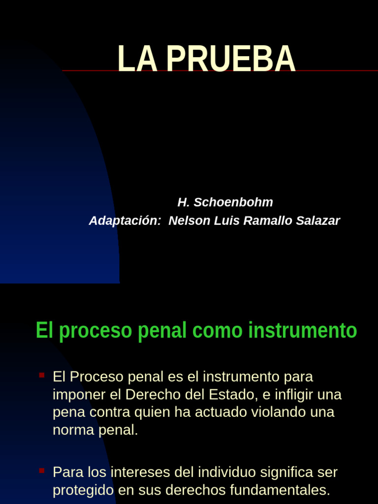 La Prueba | PDF