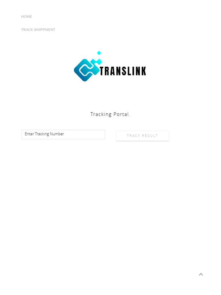 Translink Courier Tracking Portal | PDF