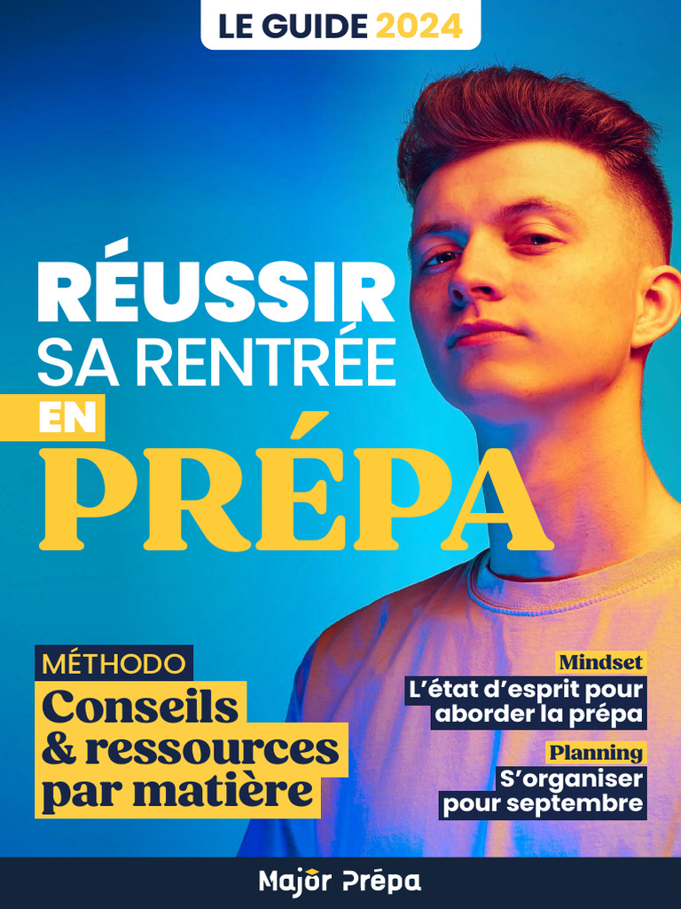 Guide RENTREE Major Prepa | PDF