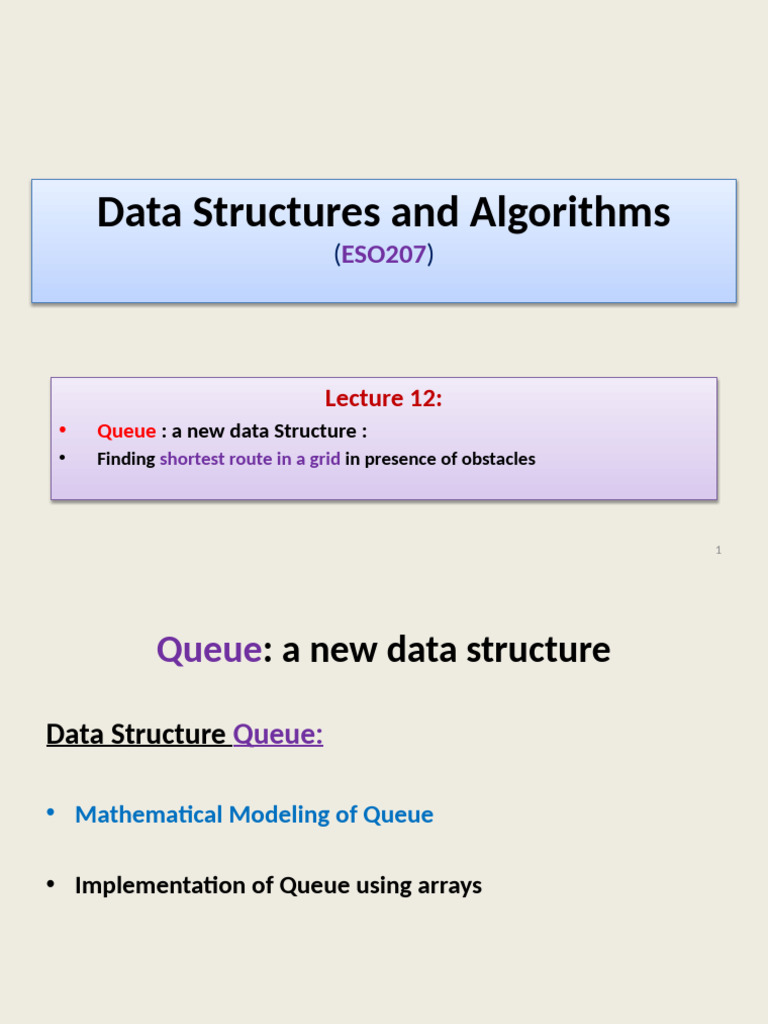 Lec12 Queue With Example | PDF